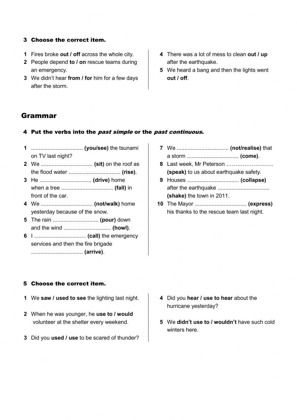 On Screen 3 (unit 2) online exercise for | Live Worksheets