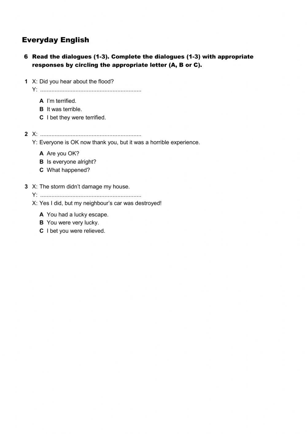 On Screen 3 (unit 2) online exercise for | Live Worksheets