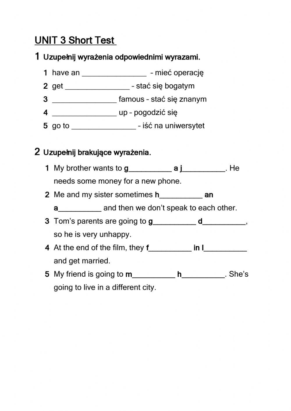 brainy 6 unit 3-lesson 1 online exercise for | Live Worksheets