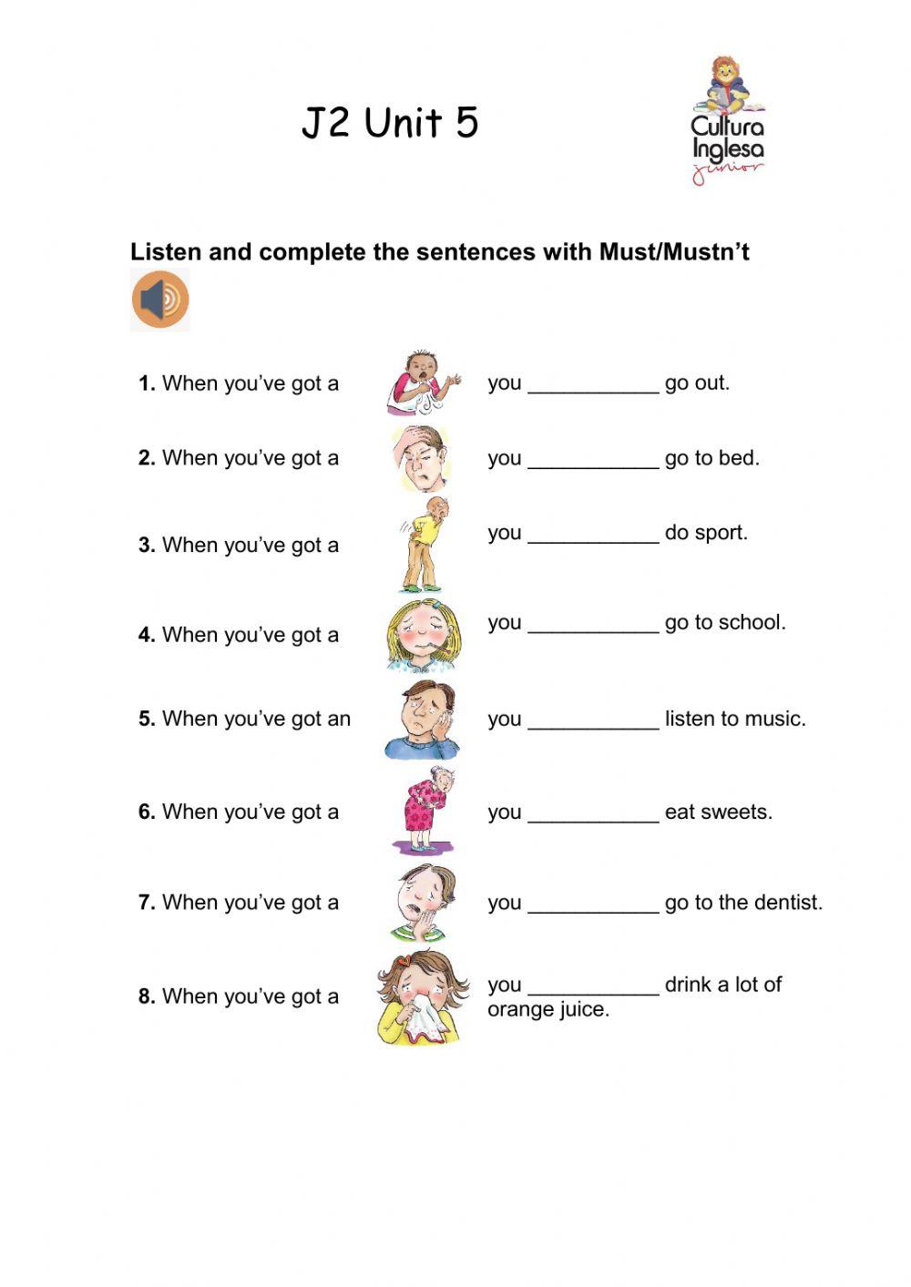 J2 U5 PBp49 ex 11 559719 | Jucydop | Live Worksheets