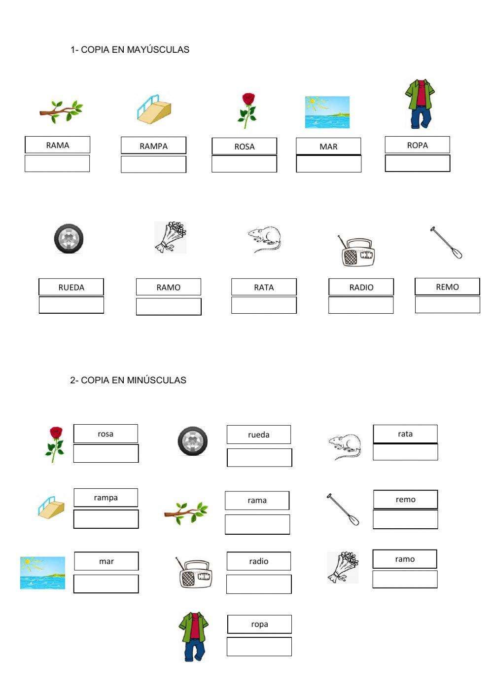 Copiar-9 worksheet | Live Worksheets