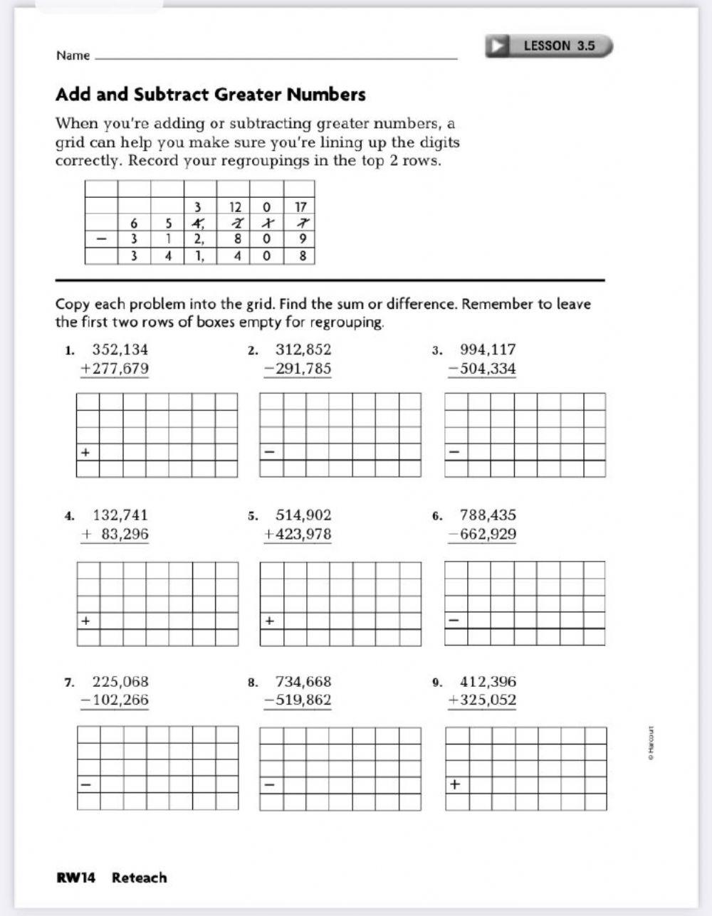 6. add and subtract greater numbers 6335408 | lkuang