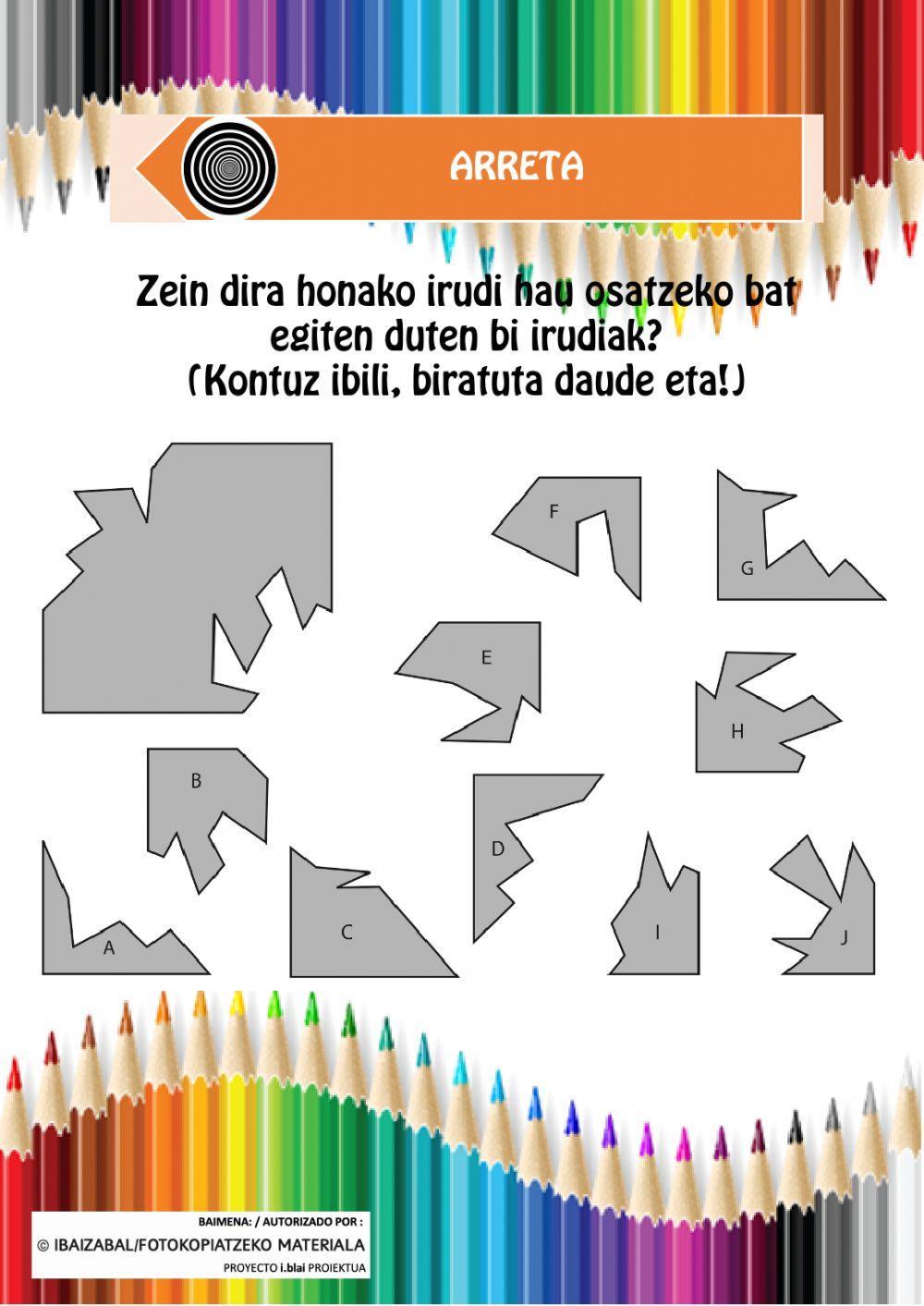 ARRETA 5 | Free Interactive Worksheets | 605374