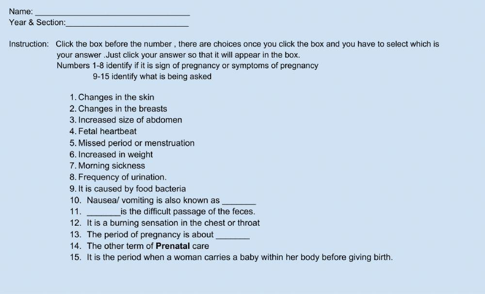 Assignment - 3 in TLE worksheet | Live Worksheets
