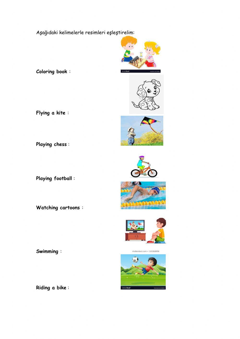 Free Time Activ… | Free Interactive Worksheets | 607708