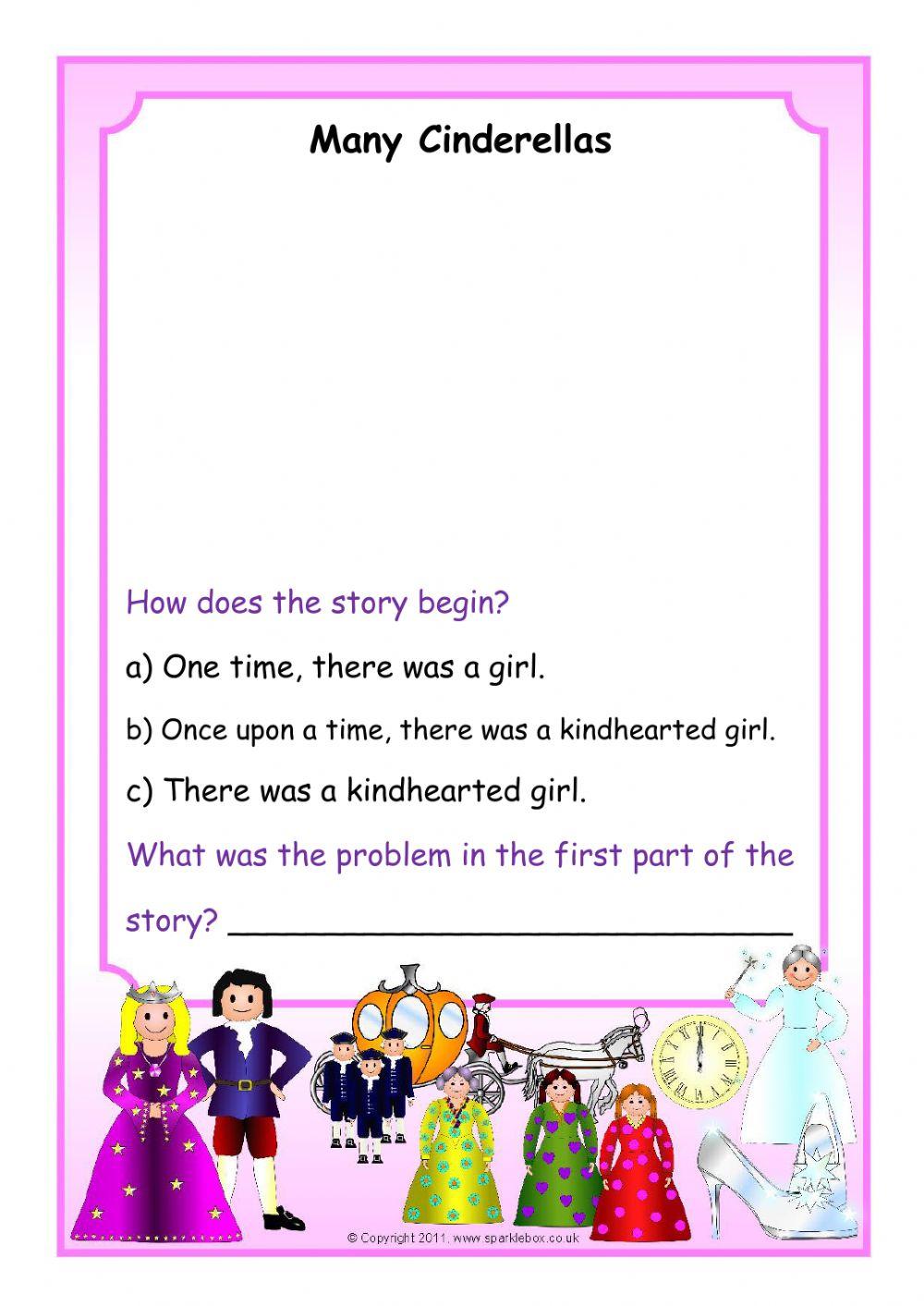 cinderella sparklebox