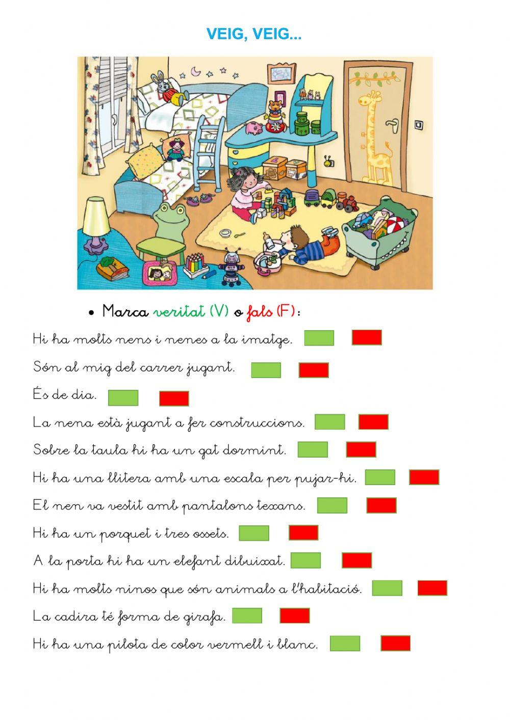 VEIG VEIG | Neus12 | Live Worksheets