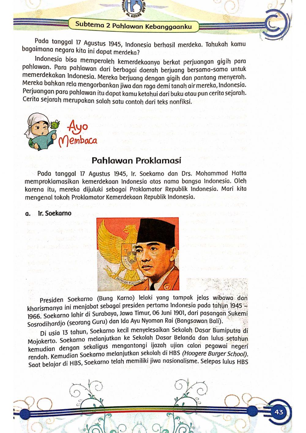 Ir Soekarno and Moch. Hatta worksheet | Live Worksheets