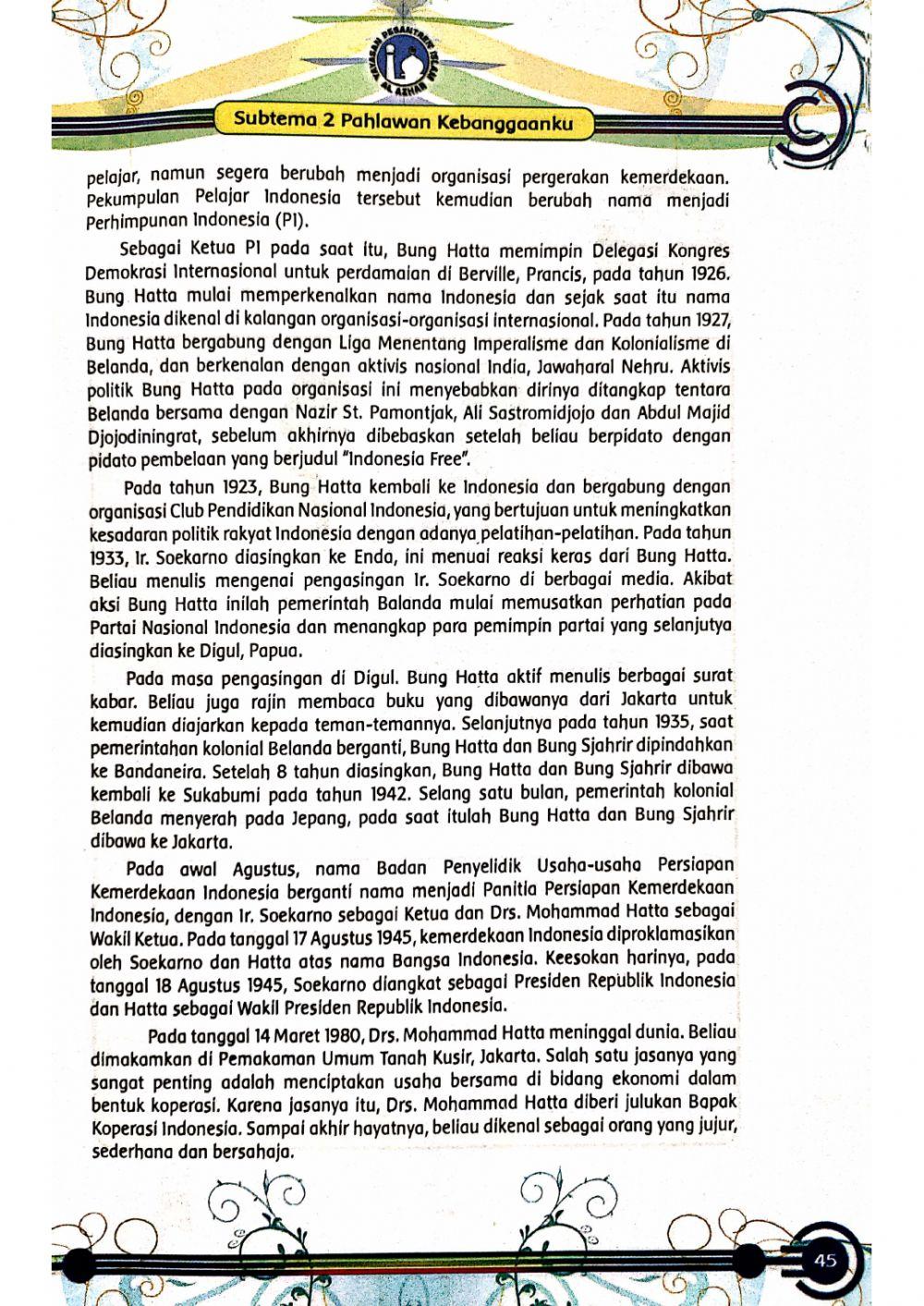 Ir Soekarno and Moch. Hatta worksheet | Live Worksheets