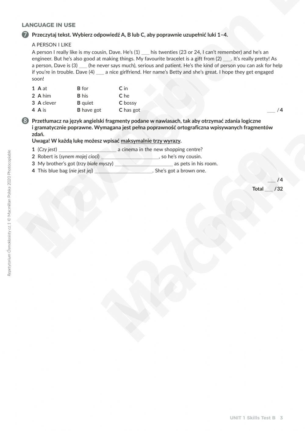 Macmillan Repet… | Free Interactive Worksheets | 6293427