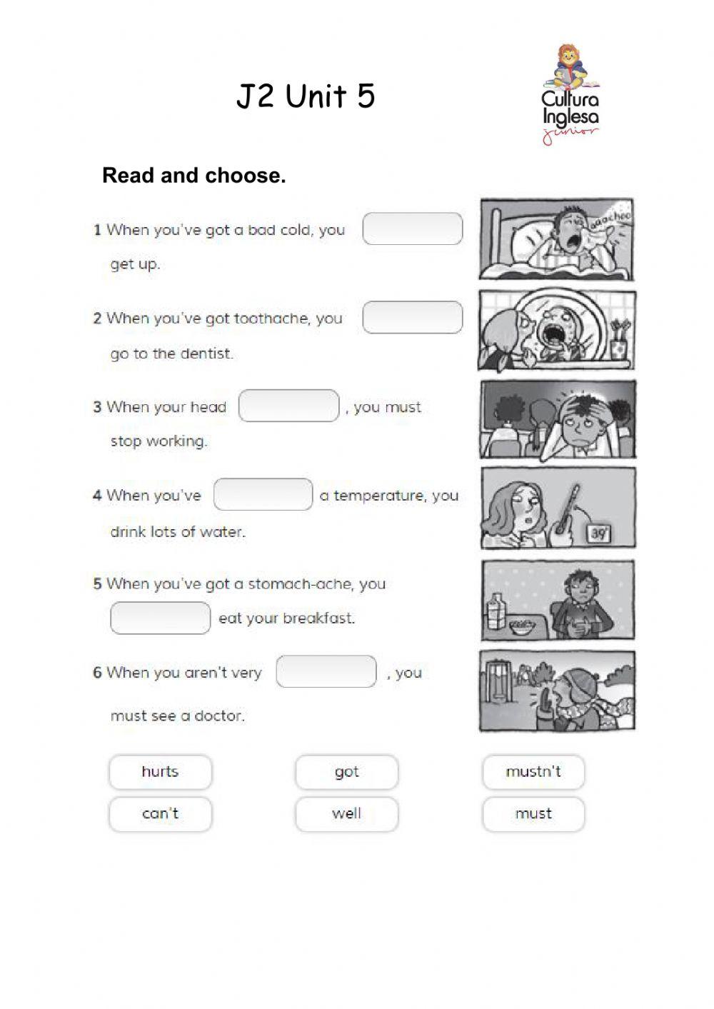 J2 U5 Writing Preparation worksheet | Live Worksheets