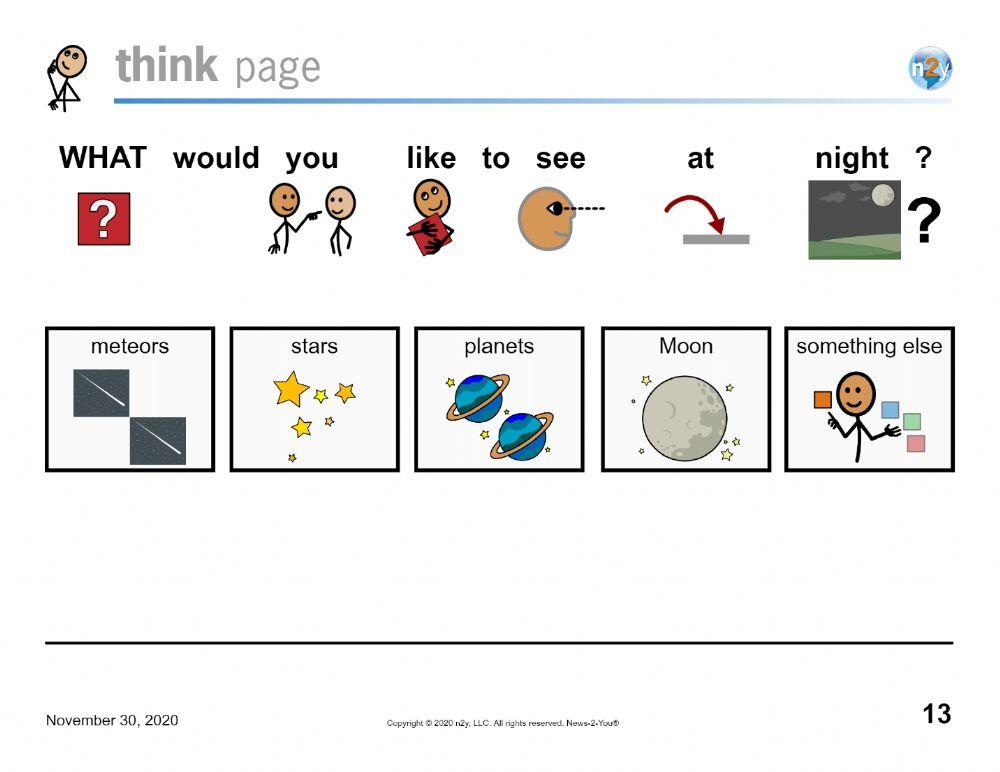 News 2 You Geminid Meteor Shower online exercise for | Live Worksheets