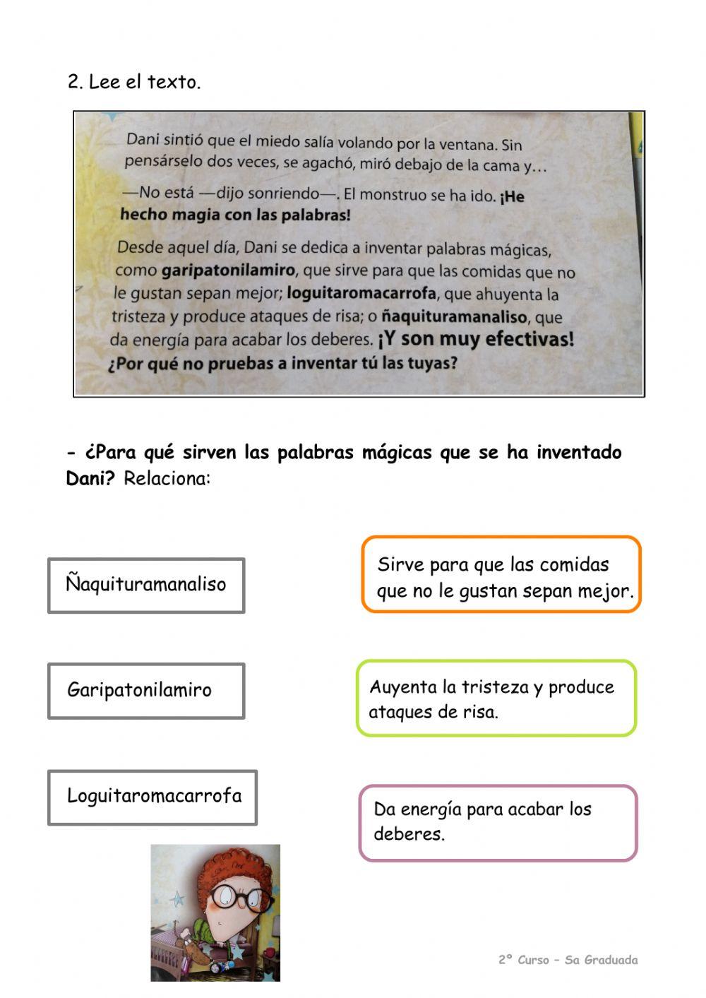 Palabras mágicas | Free Interactive Worksheets | 562731