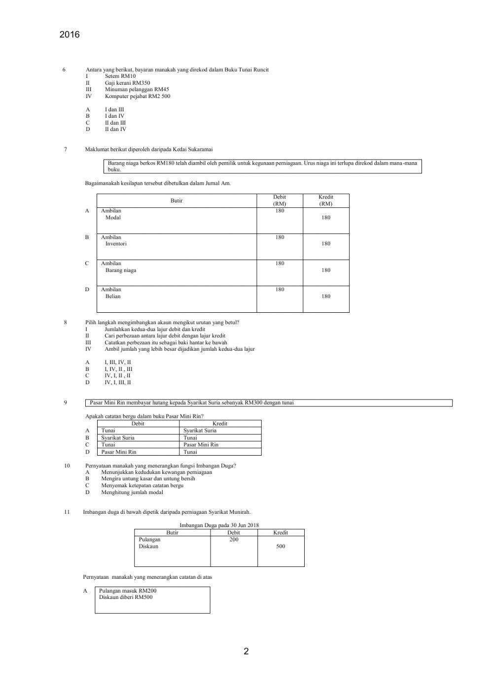 SOALAN OBJ SPM 2016 4581413 | norhayatichesaid