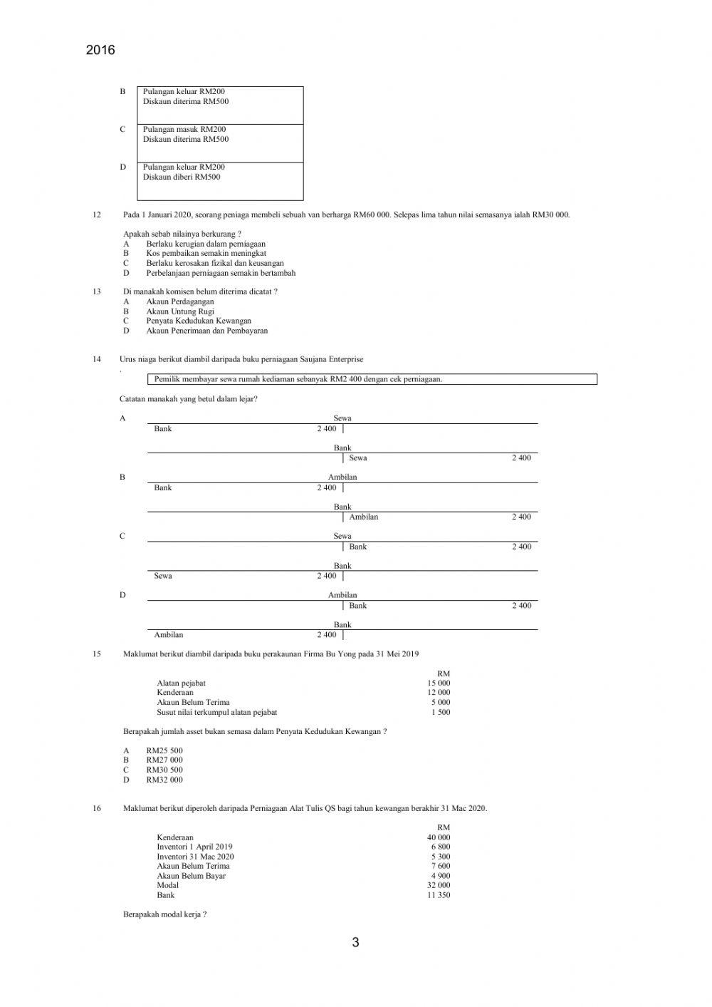 SOALAN OBJ SPM 2016 4581413 | norhayatichesaid