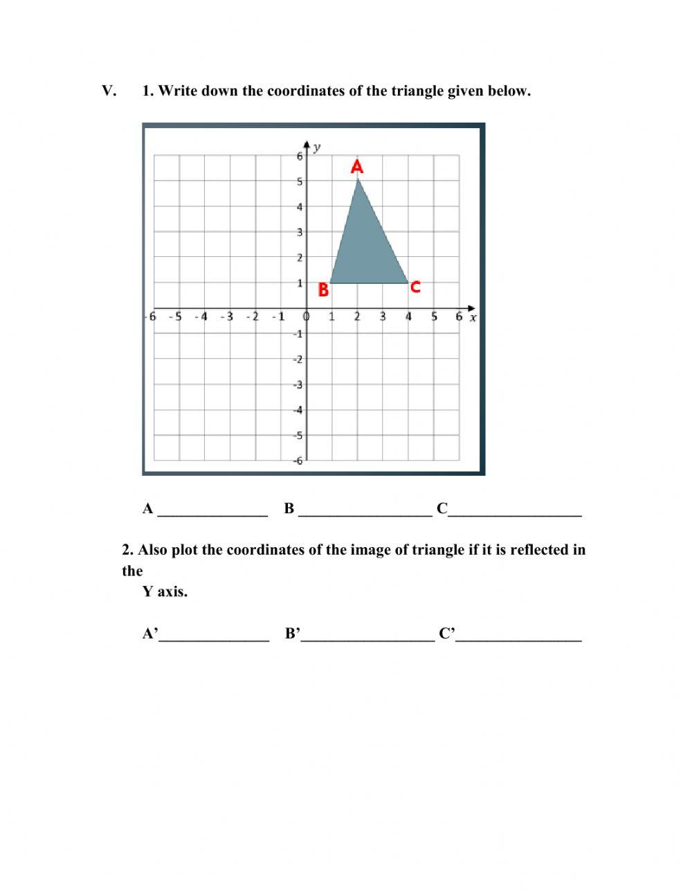 Math online exercise for 6 | Live Worksheets