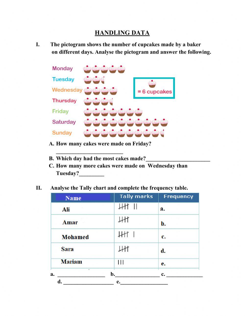 Math online exercise for 5 | Live Worksheets