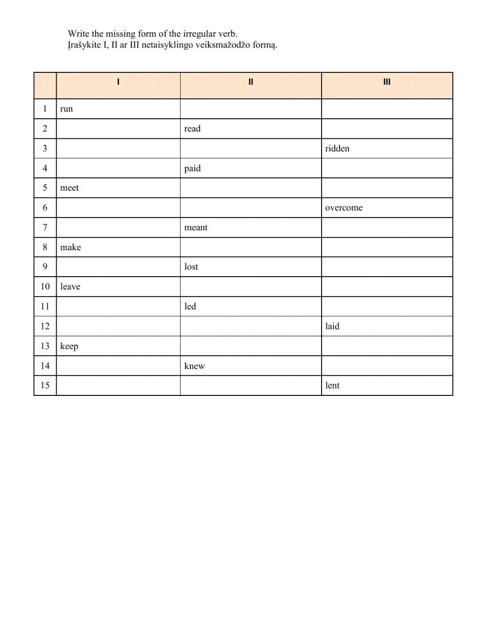 563685 | Irregular verbs KEEP-RUN | Kristina_Rukla