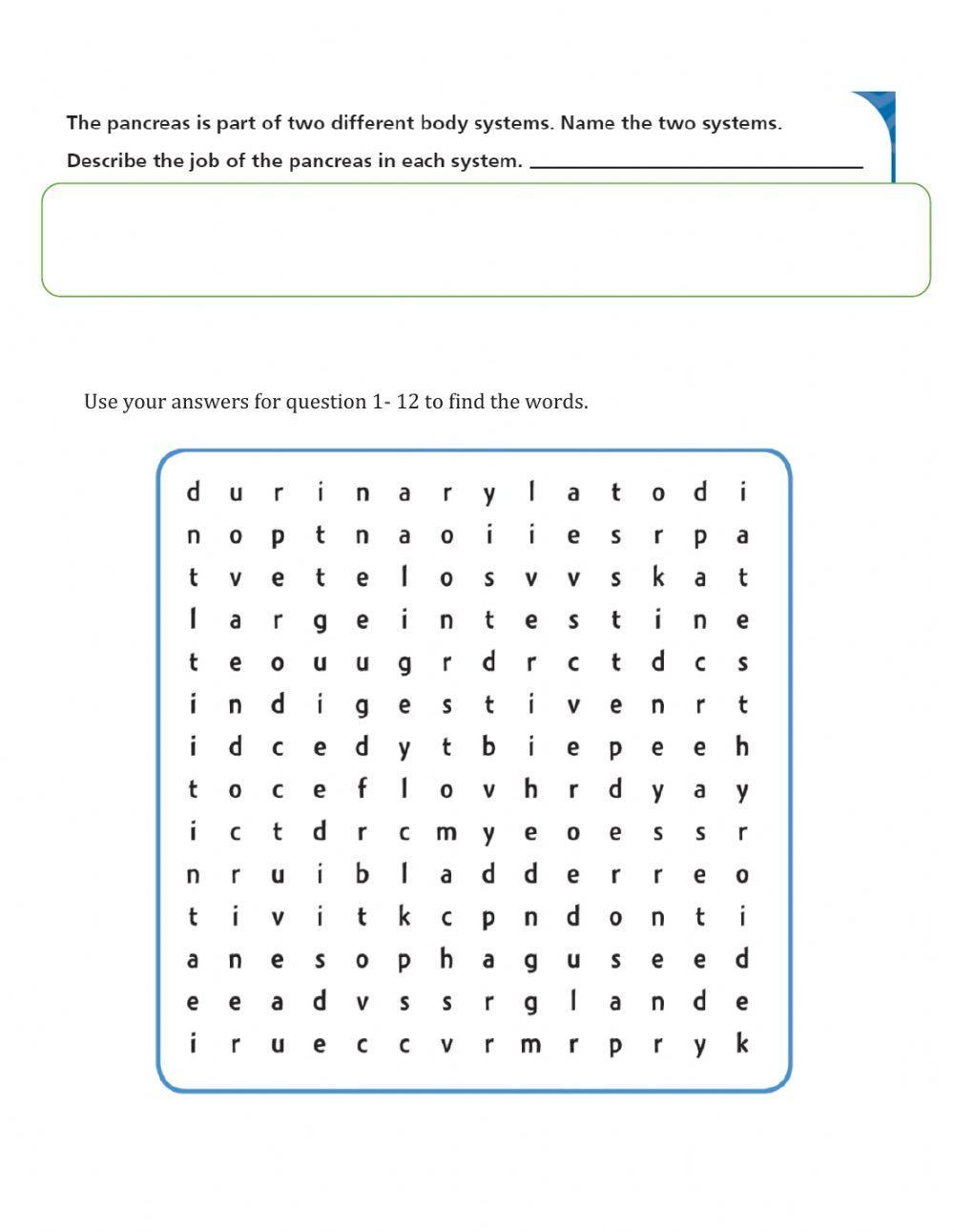 Lesson 5 Brain … | Free Interactive Worksheets | 564775