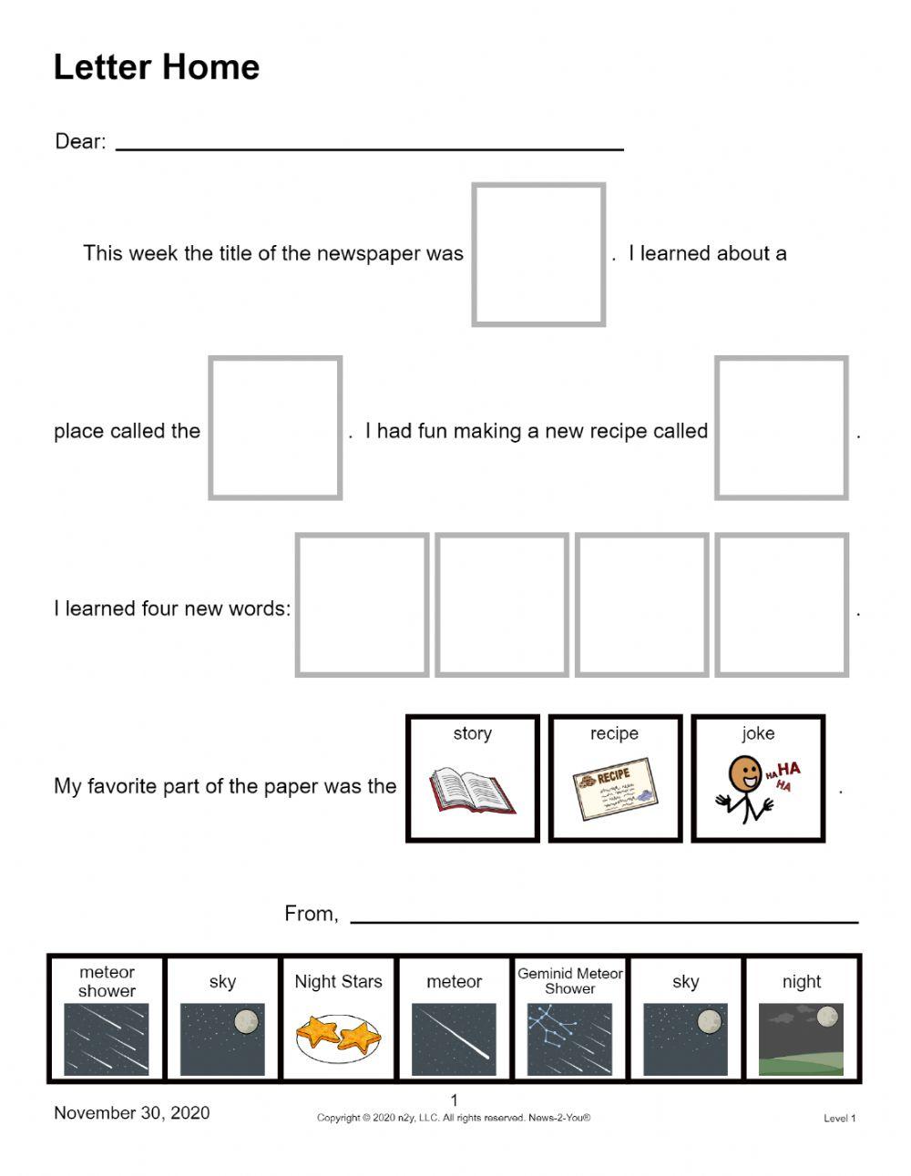 Meteor Shower Activities 0431 | perkinsj | Live