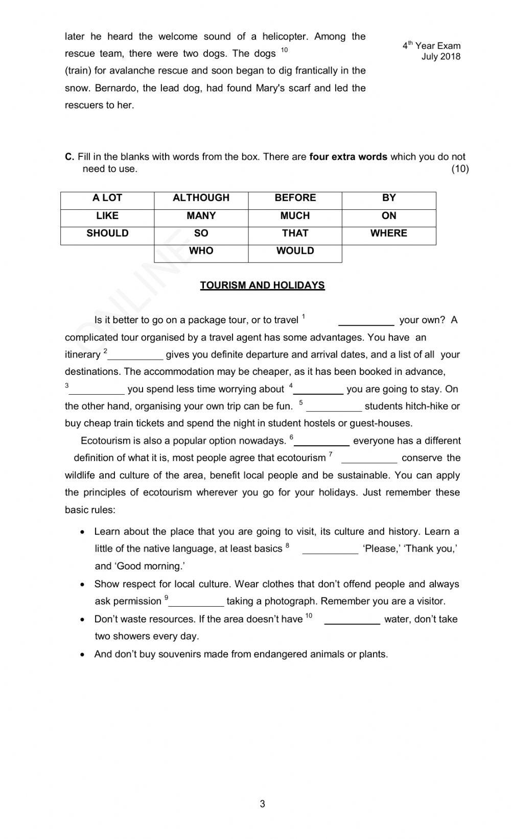 AEXALEVI Mock E… | Free Interactive Worksheets | 6297755