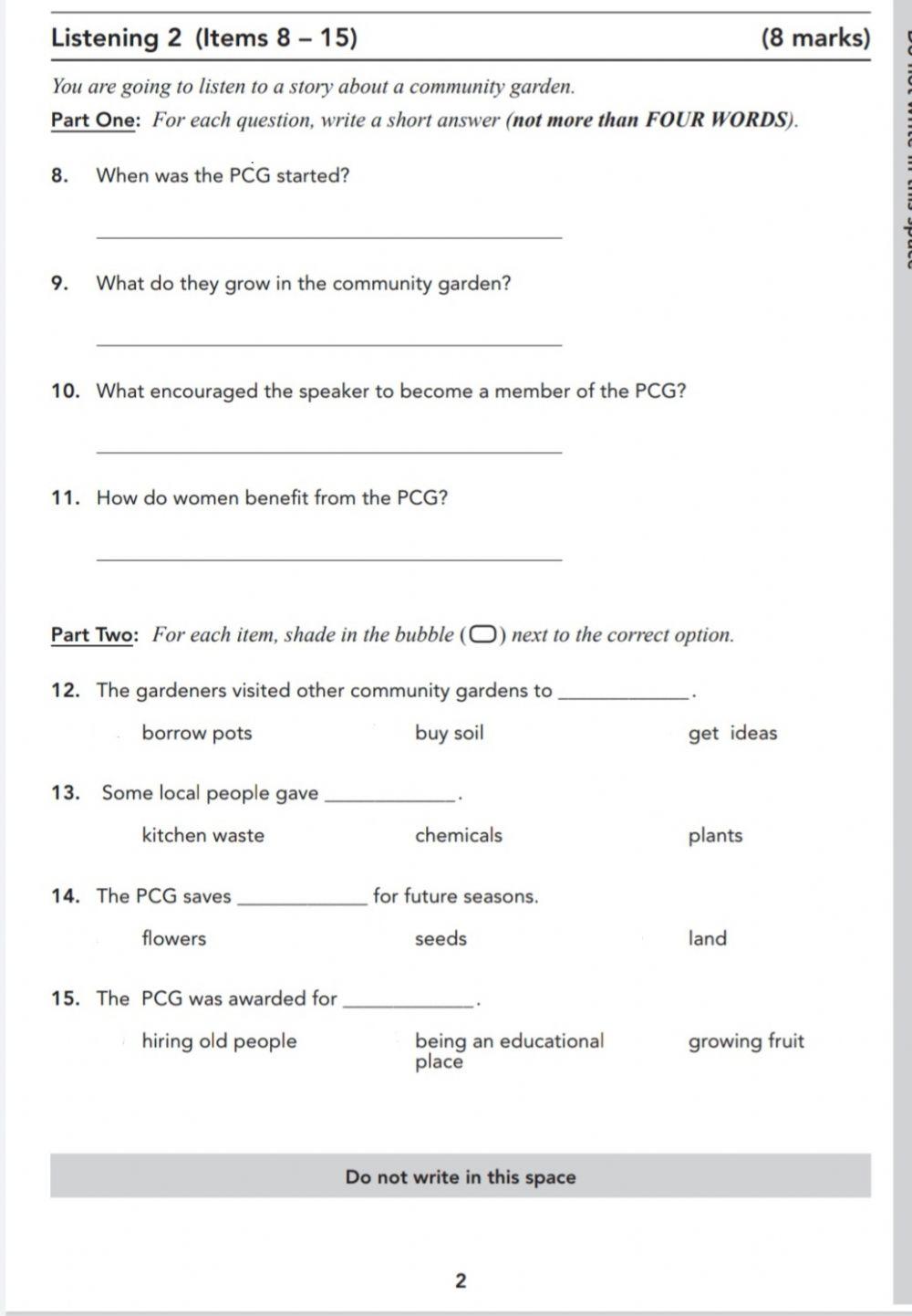 l.2 p.2 online exercise for | Live Worksheets