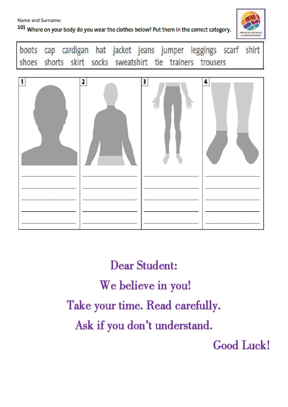 Solutions Elementary Units 1 - 3 worksheet | Live Worksheets