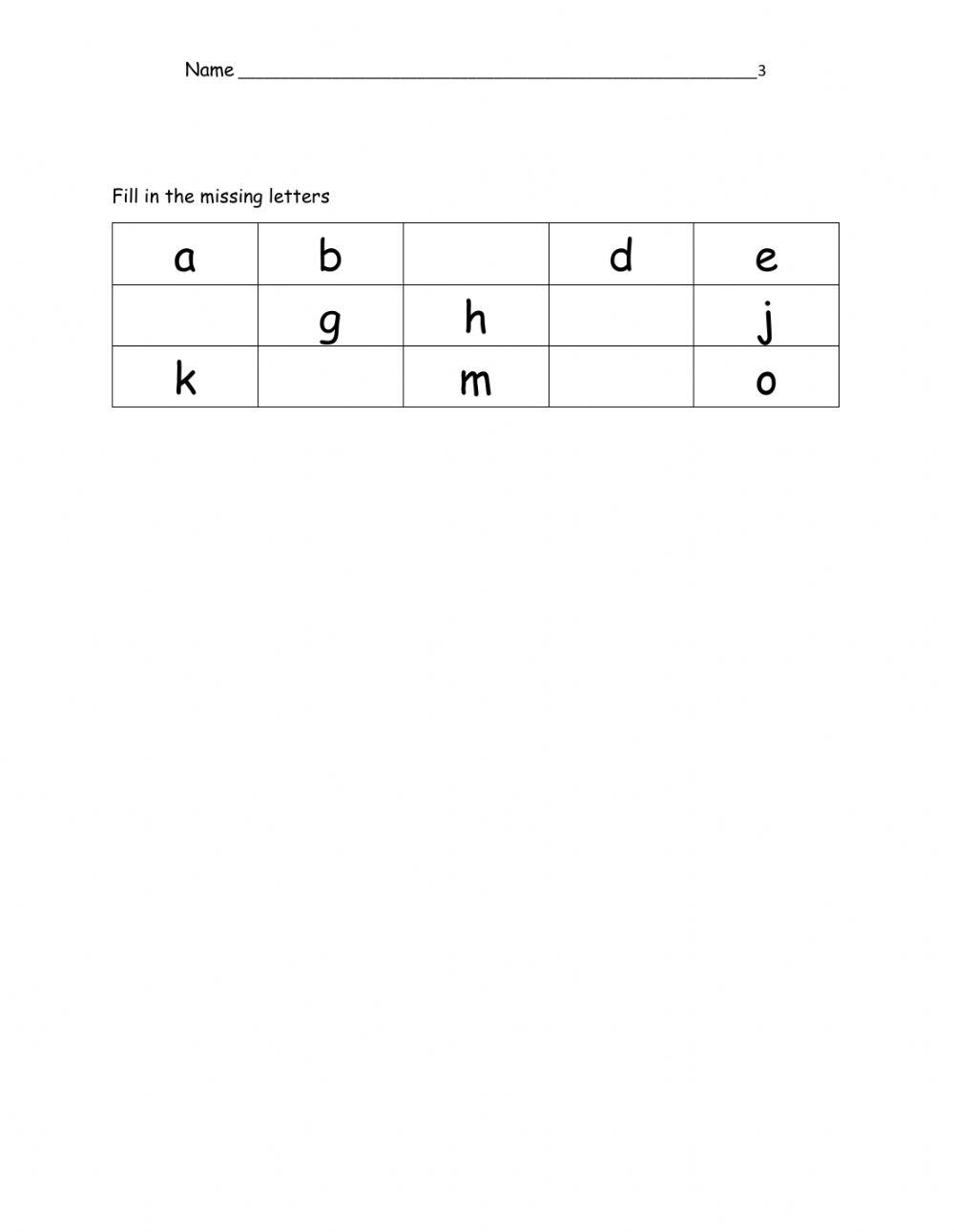 Infant 1 Langua… | Free Interactive Worksheets | 4512941