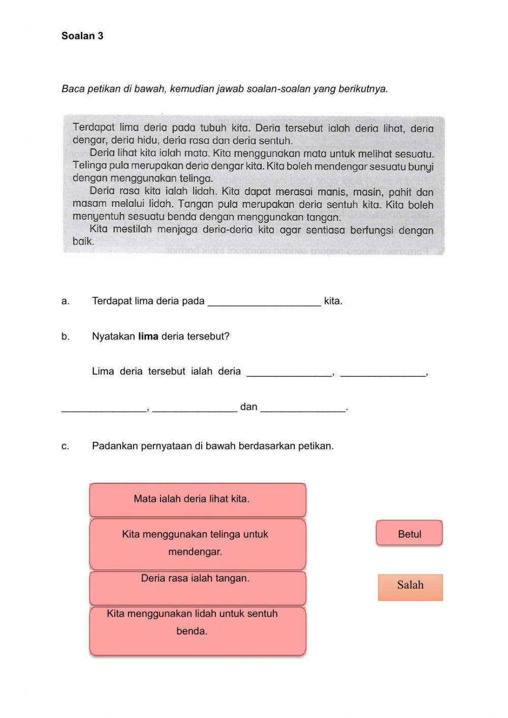 BM T1 As Saff LPAT 2020 Page:2 worksheet | Live Worksheets