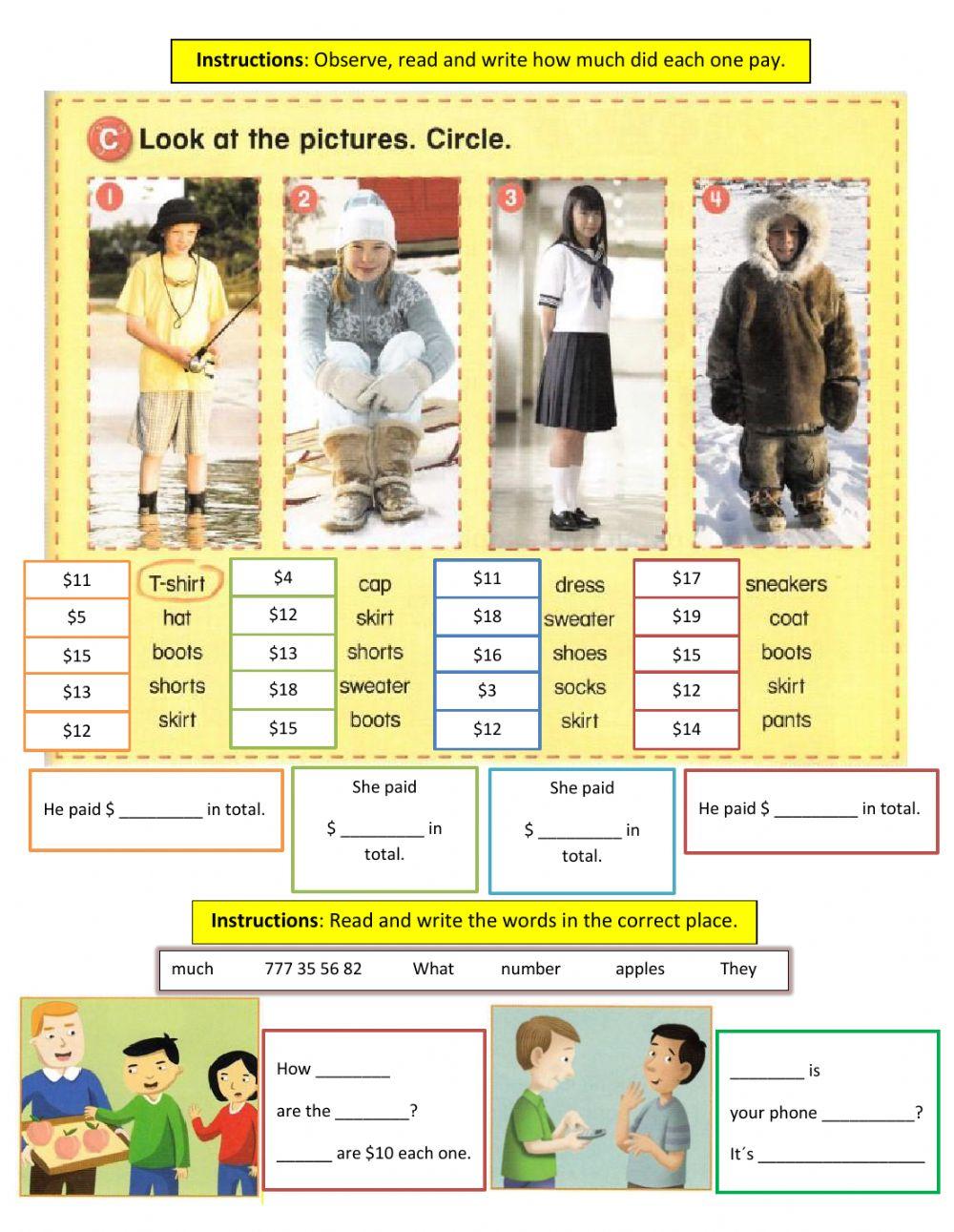 How much is thi… | Free Interactive Worksheets | 567249