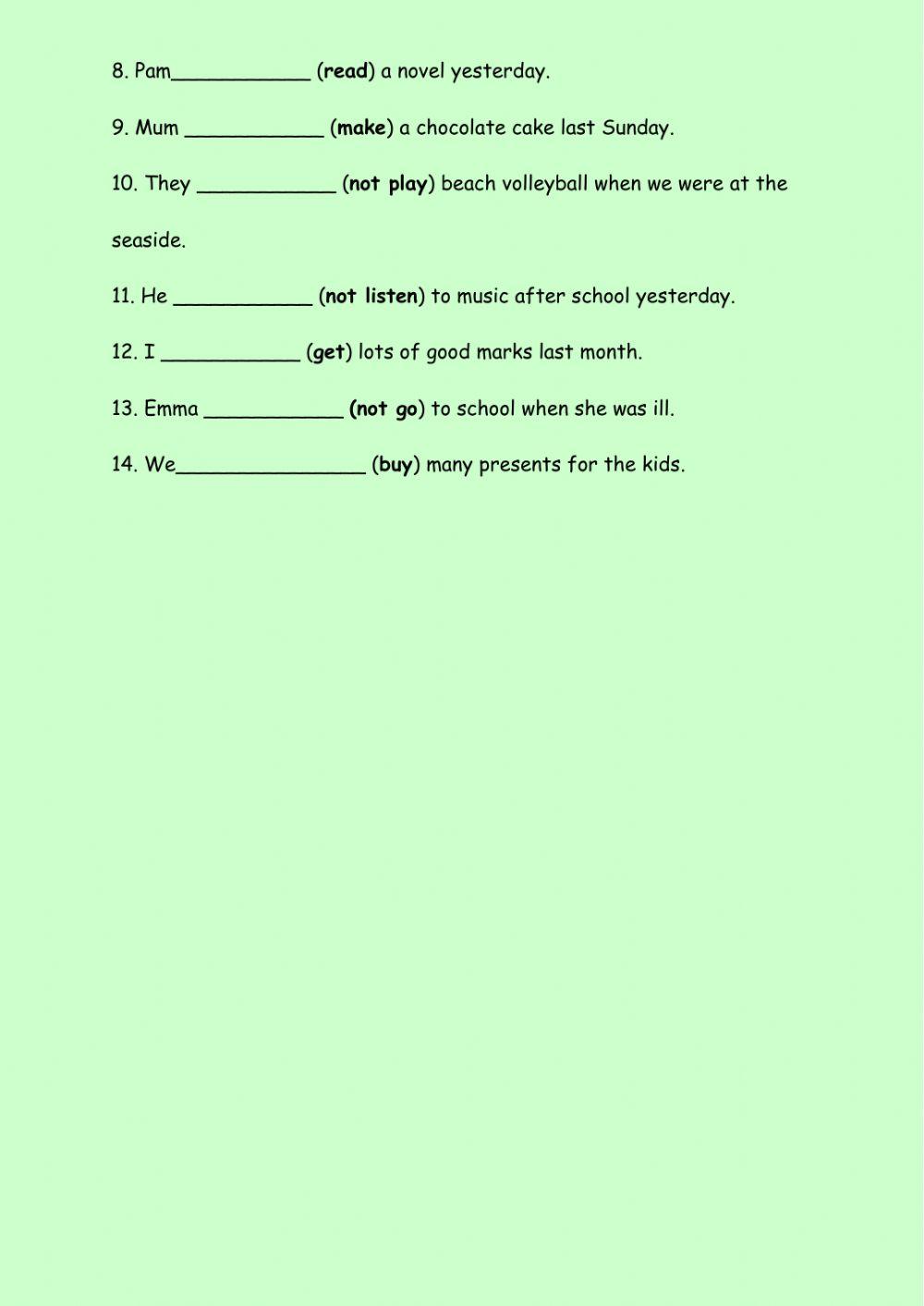 Tenses quiz | Free Interactive Worksheets | 567406