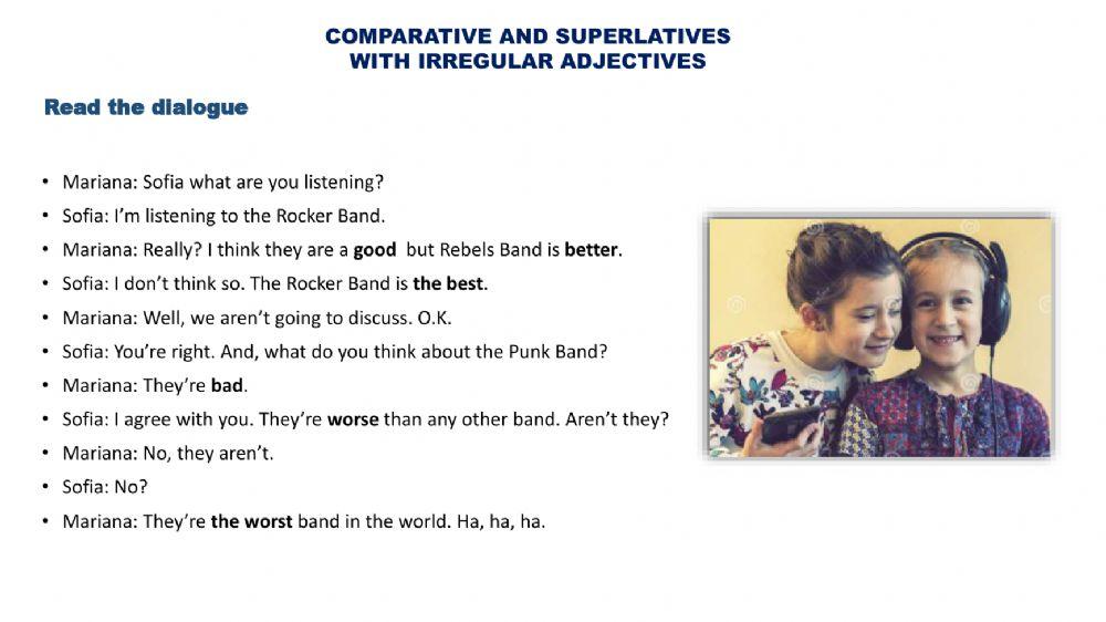 Comparative and… | Free Interactive Worksheets | 567455