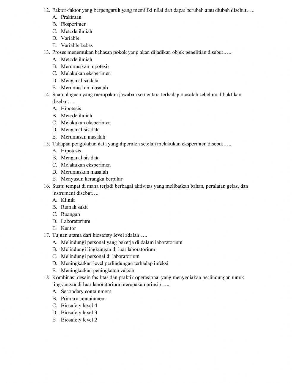Biologi 10 worksheet | Live Worksheets