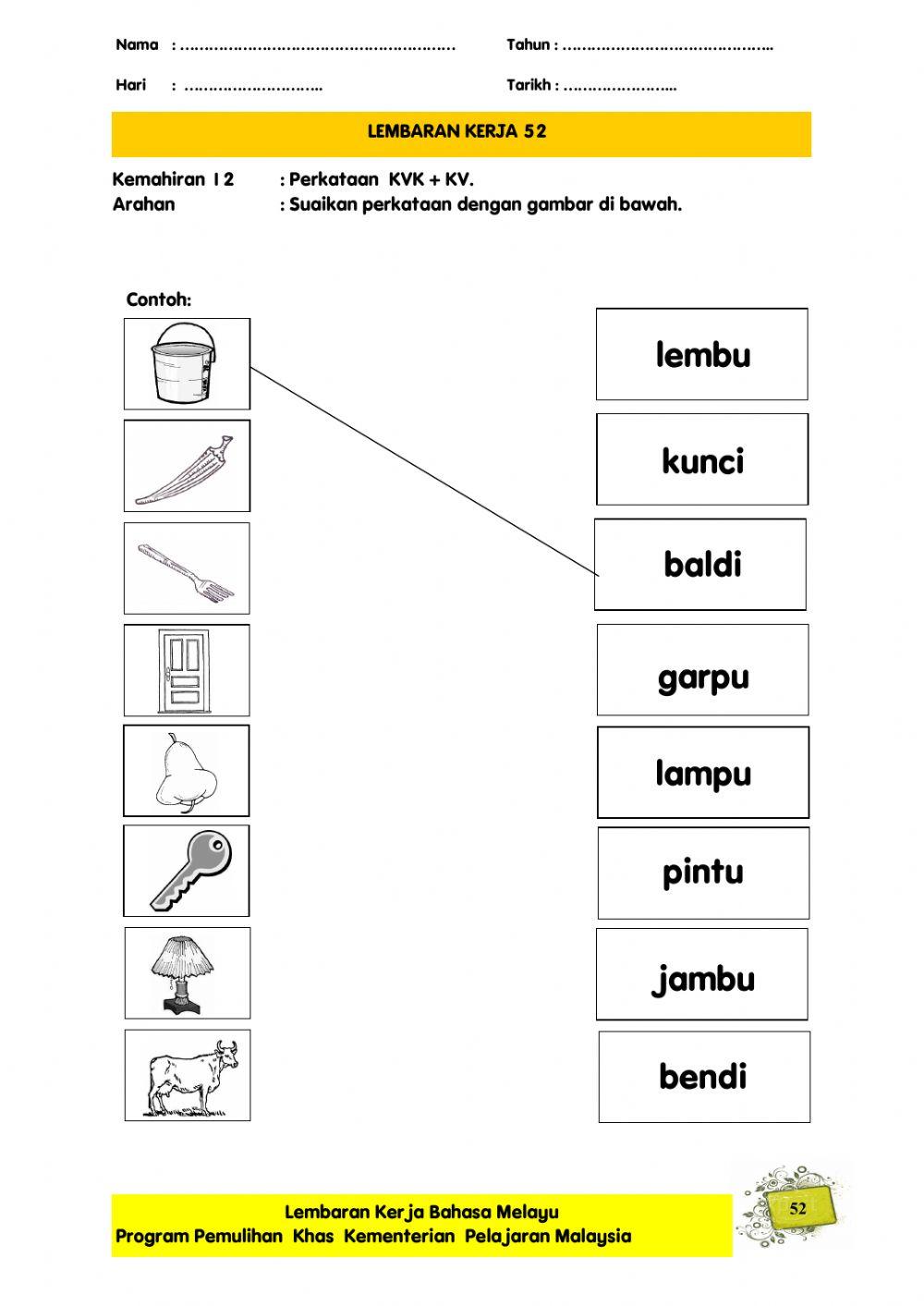 LATIHAN SUAIKAN… | Free Interactive Worksheets | 4518393
