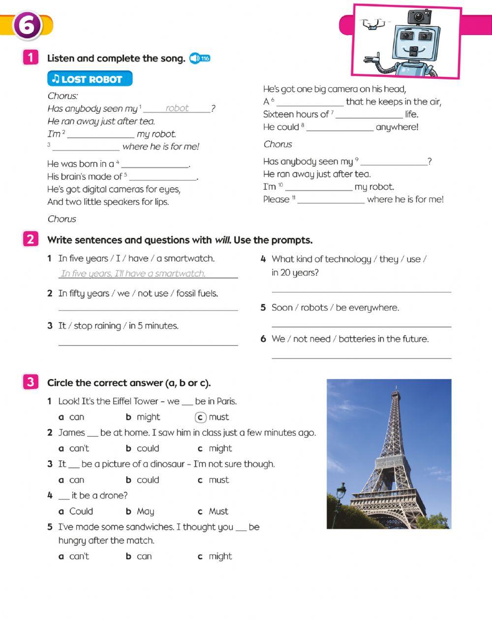 Unit 6 • Bright Ideas 6 6301824 | Leila Fernandez | Live