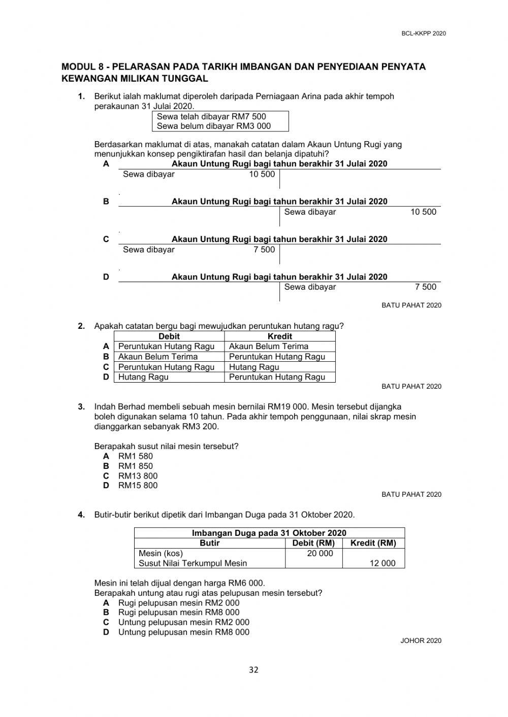 4519499 | K1 MODUL 8 - MODUL 9 | zurainie67