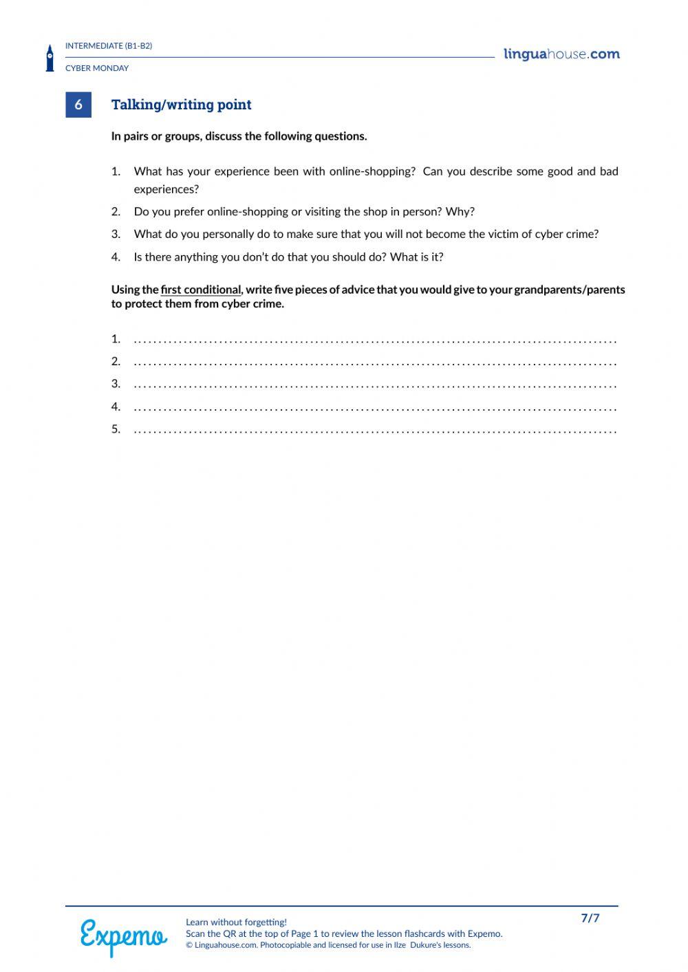 Reading+conditionals online exercise for | Live Worksheets