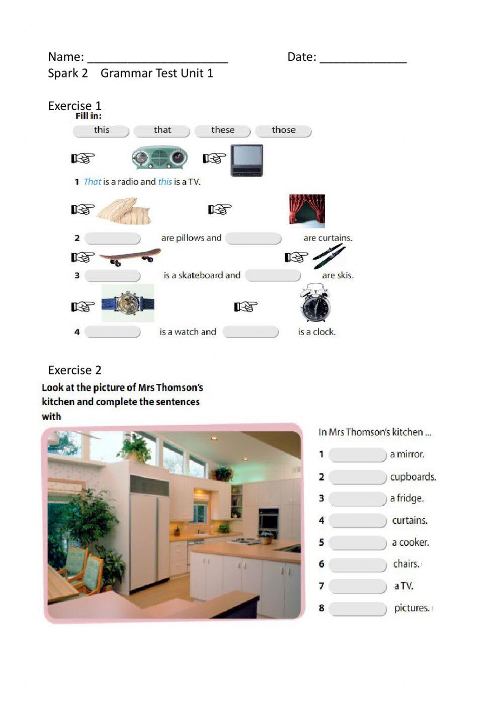 572250 | Spark 2 Unit 1 grammar | VvKour