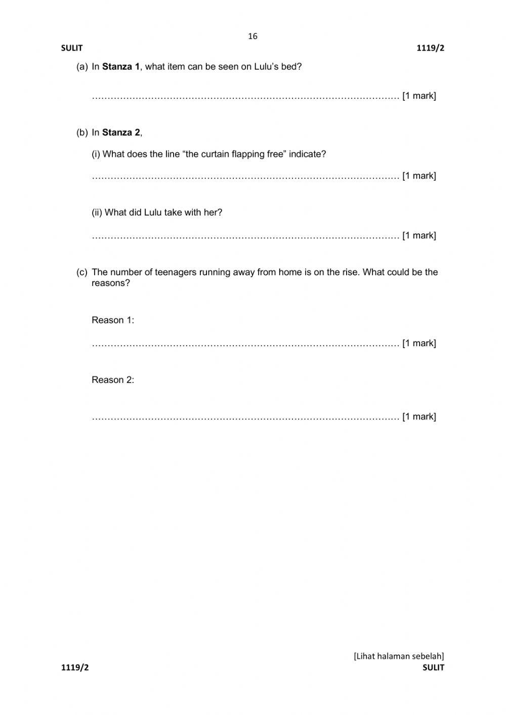 Poem exercise | Live Worksheets