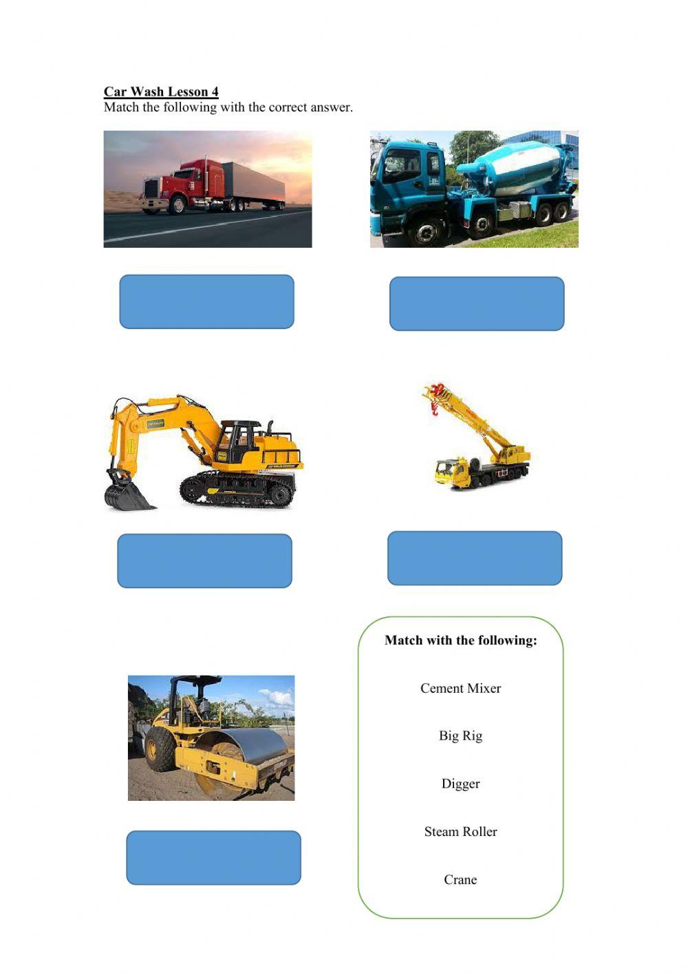 573692 | Car Wash Lesson | ngjiahoe | LiveWorksheets