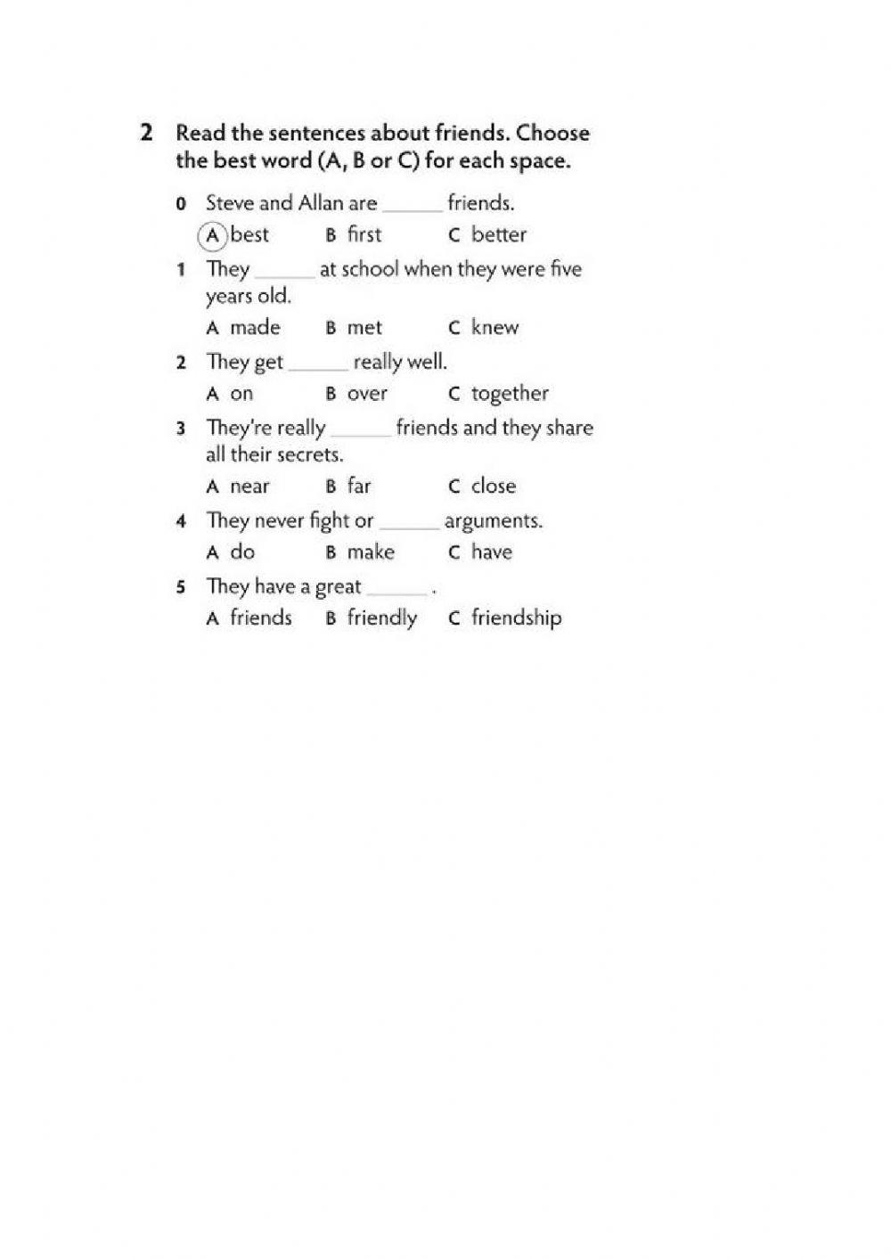 English online exercise for grade 1 | Live Worksheets