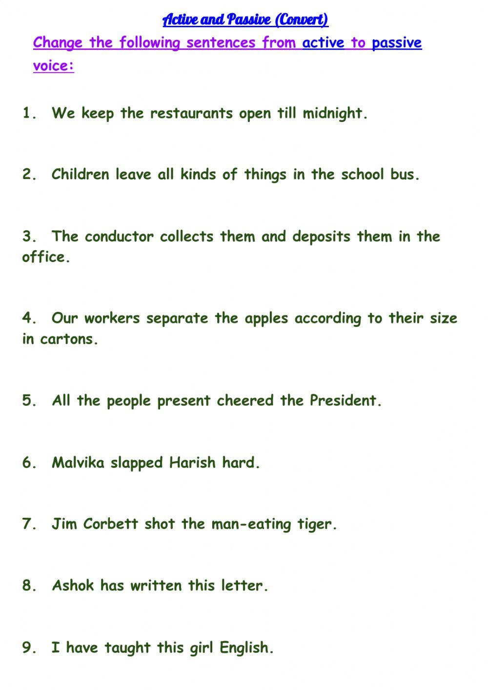 Voice | ritu talwar | Live Worksheets