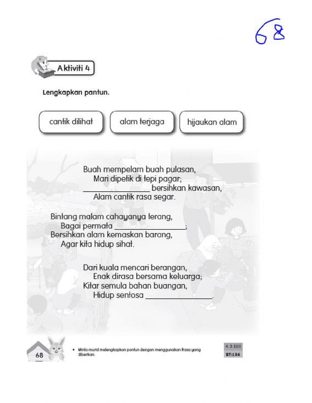 Selamatkan Alam worksheet | Live Worksheets