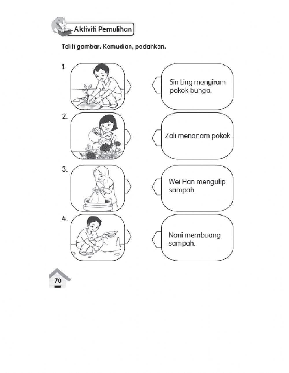 Selamatkan Alam worksheet | Live Worksheets