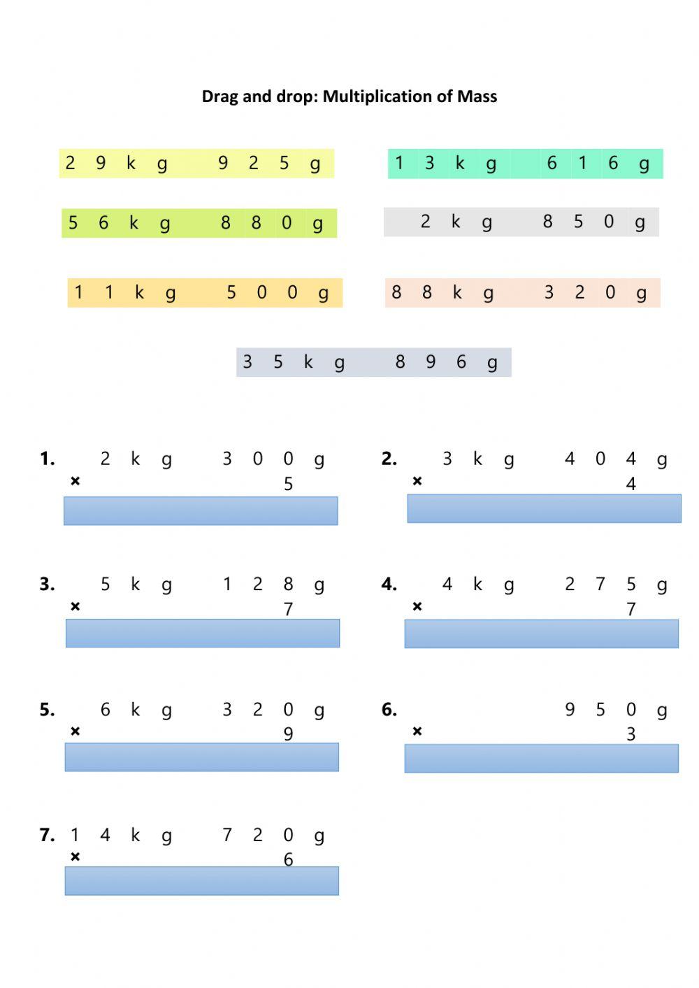 Mass online activity | Live Worksheets