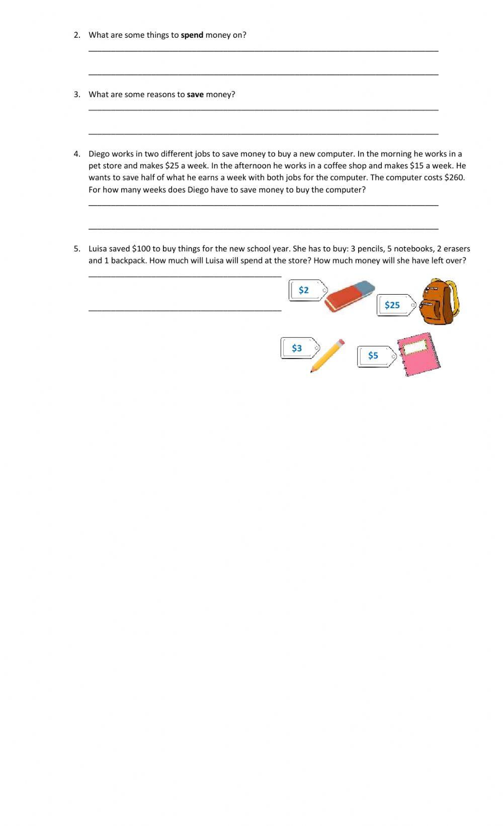 THINK TANK - EV… | Free Interactive Worksheets | 6309861