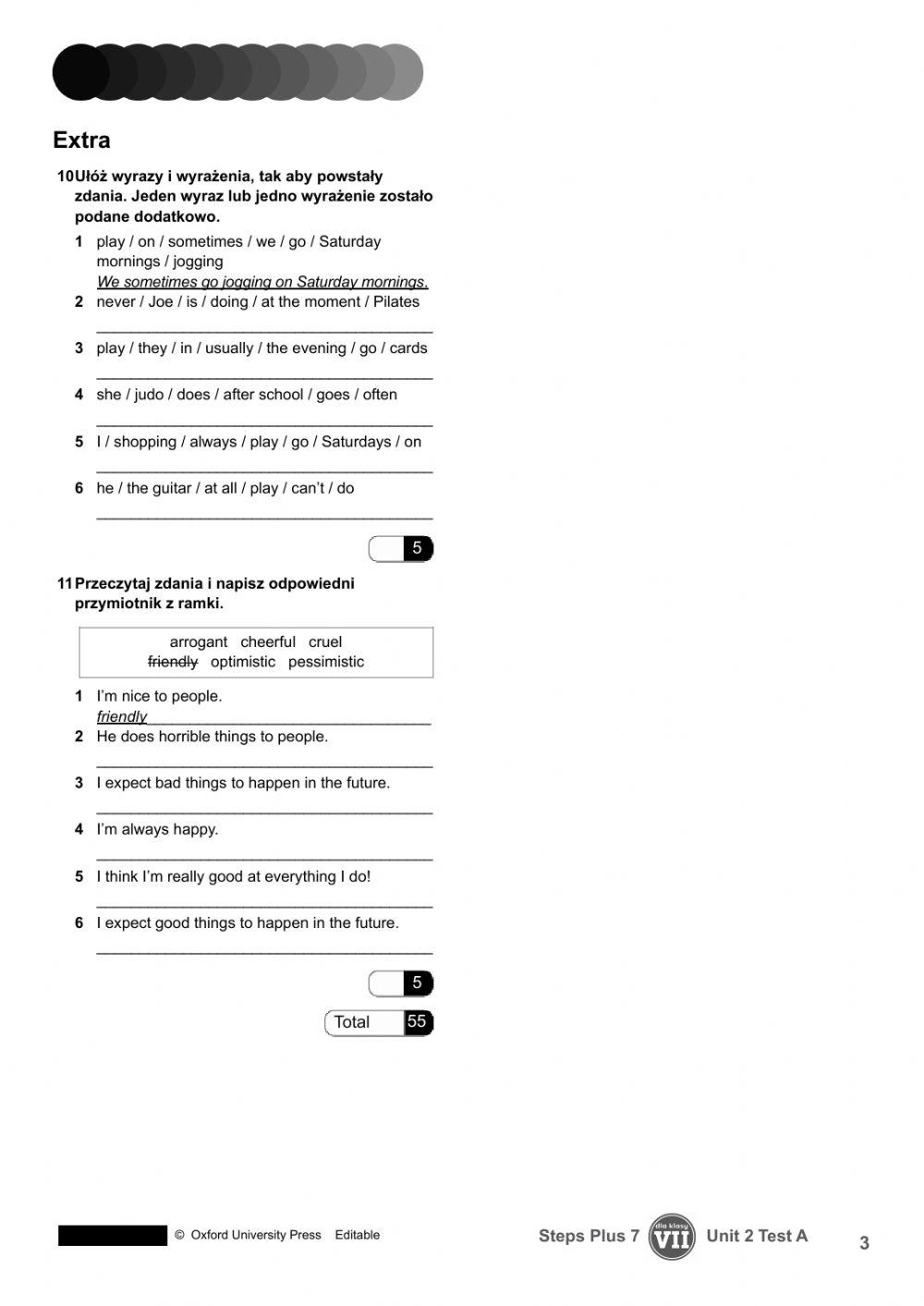 klasa 7 unit 2 … | Free Interactive Worksheets | 4532421