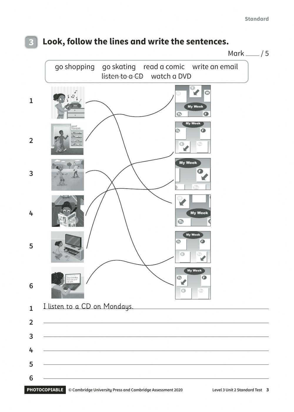 3º Be Curious U… | Free Interactive Worksheets | 6310080