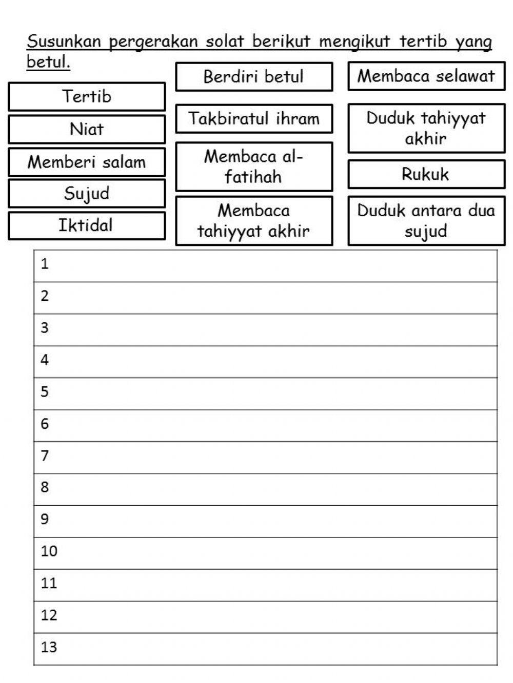 579853 | Susunan Rukun Solat | Nrhizatulasikin