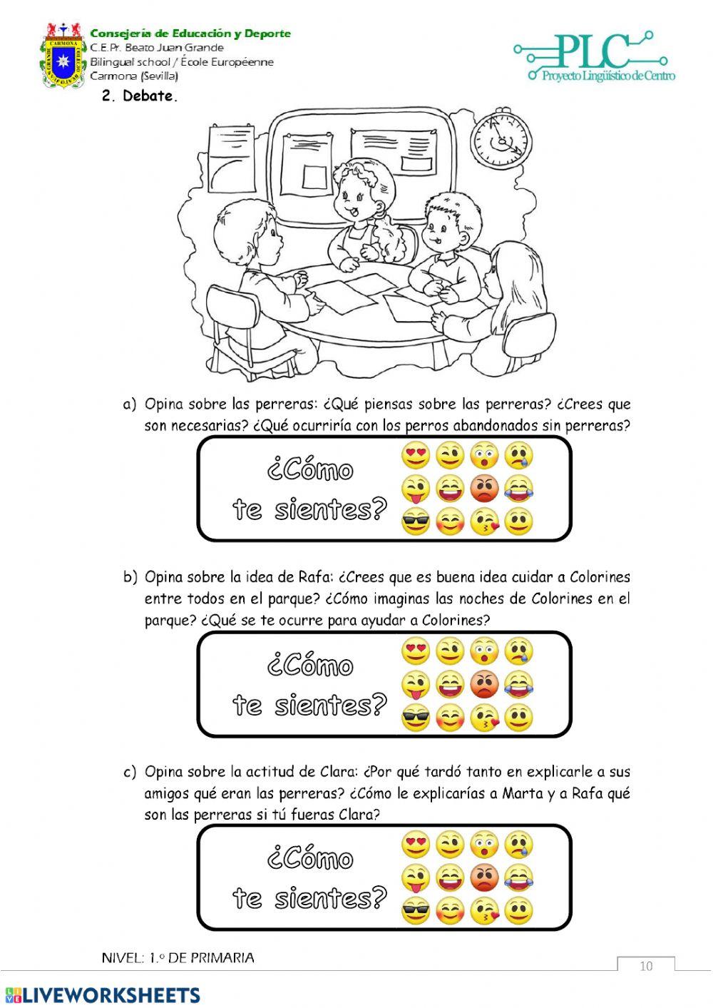 Cuadernillo PLC 1 - PÁGINA 10 worksheet | Live Worksheets